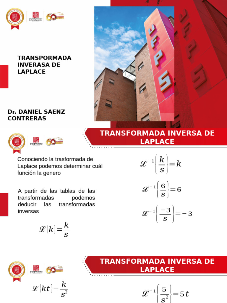 La Transformada Inversa de Laplace | PDF | Sustracción | División ...