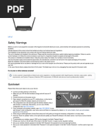 Manual - Netinstall - MikroTik Wiki | PDF | Router (Computing) | Ip Address