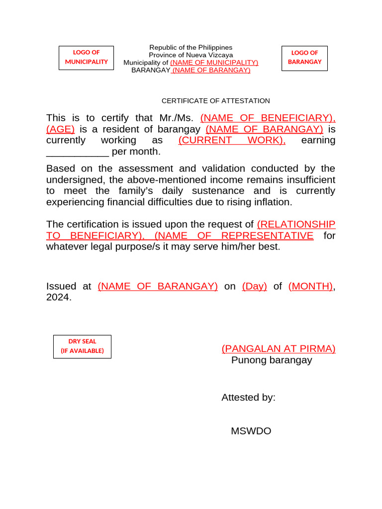 Akap Cert and Requirements 2 1 | PDF