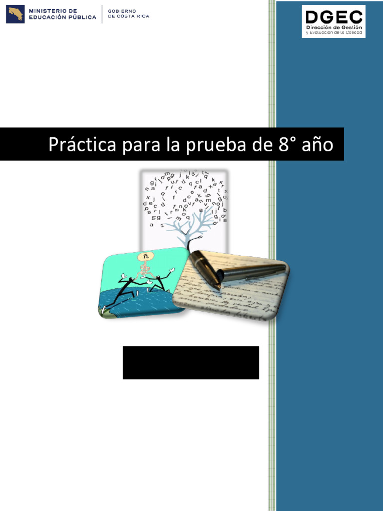 Practica Espanol III Ciclo Octavo 2024 | PDF | Costa Rica | Entorno natural