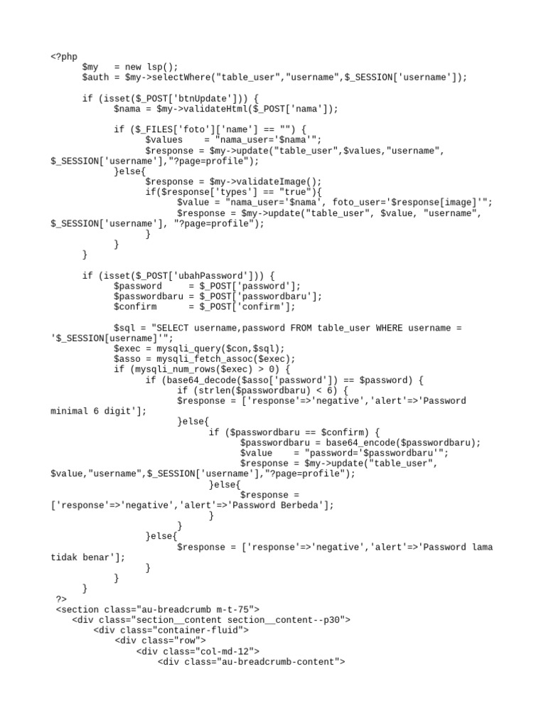 profile | PDF | User (Computing) | Software Design