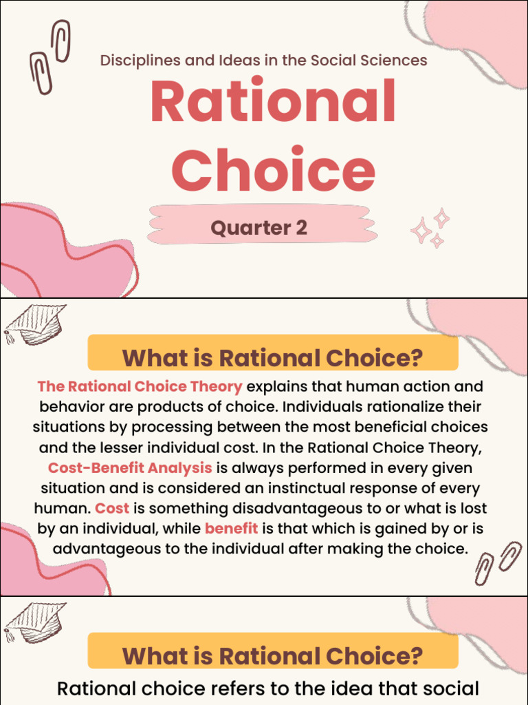 2 DISS Q2 Rational Choice | PDF | Economics | Marginal Utility
