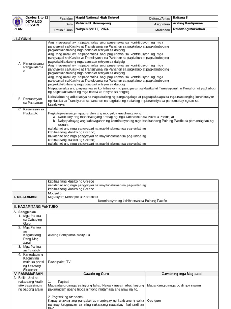 DLP - 8-Pulo NG Pacific | PDF