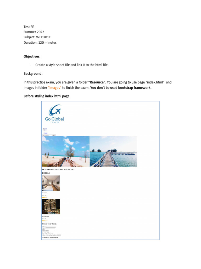 Retake Exam De2 | PDF