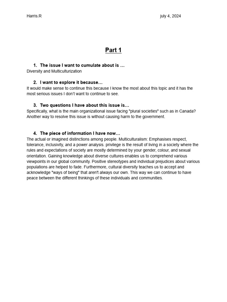 Unit 1 activity 6 | PDF
