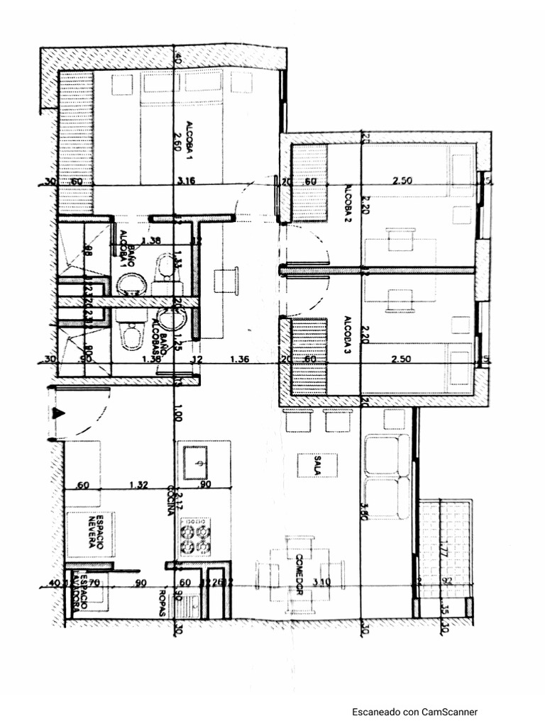 DT - 170 Plano Tipo1 Con Cotas | PDF