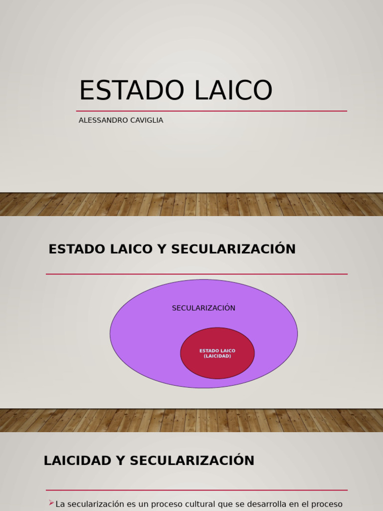 El Estado Laico | PDF