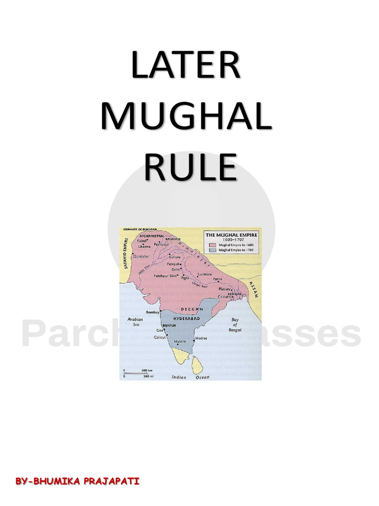 Mughal Decline: Key Successors & Events | PDF | Mughal Empire