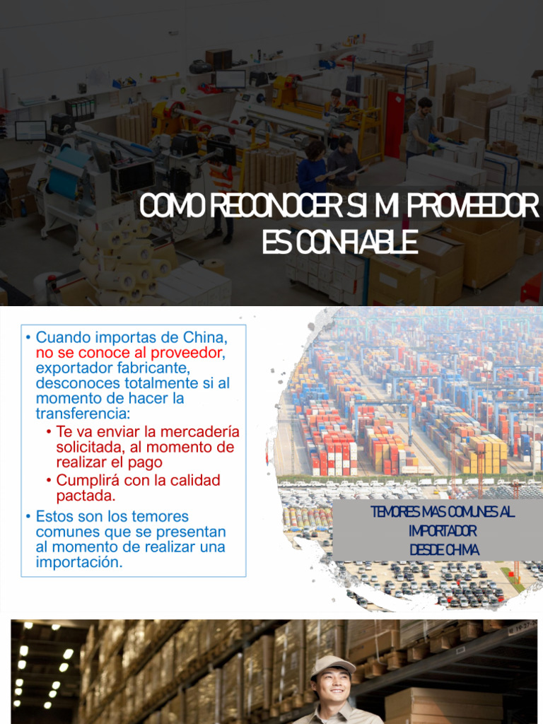 Como Reconocer Si Mi Proveedor Es Confiable | PDF