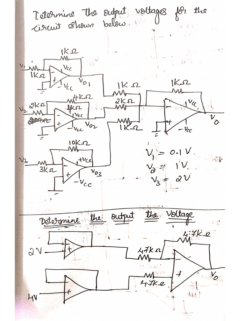 OP-AMP - Assignment | PDF