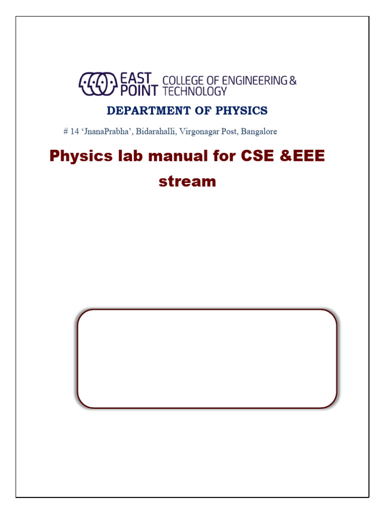 Manual CSe & EEE | PDF | Capacitor | Voltage