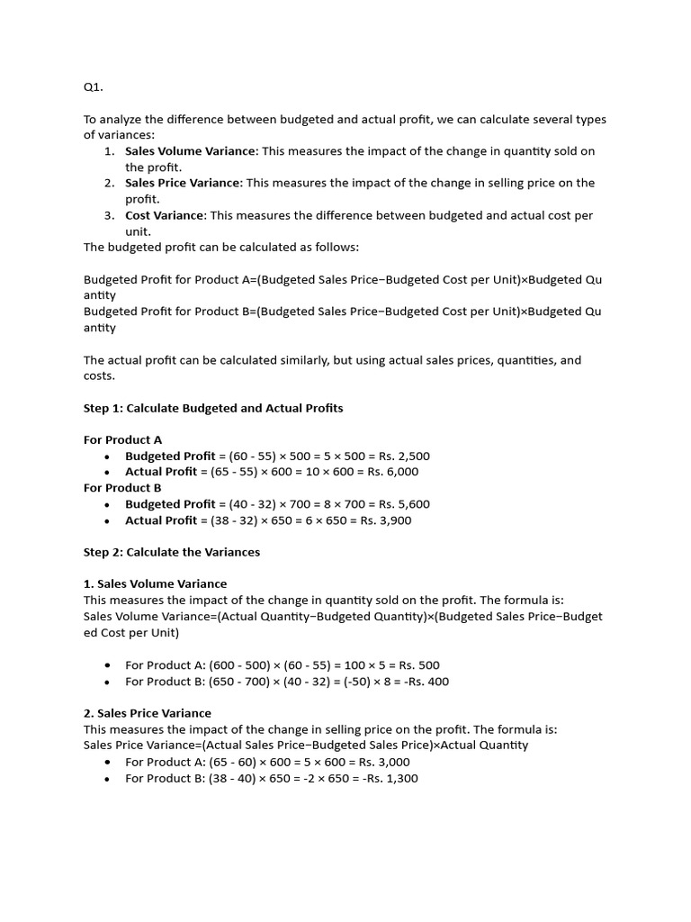 Cost And Management Accounting Pdf Internal Rate Of Return Cost Accounting