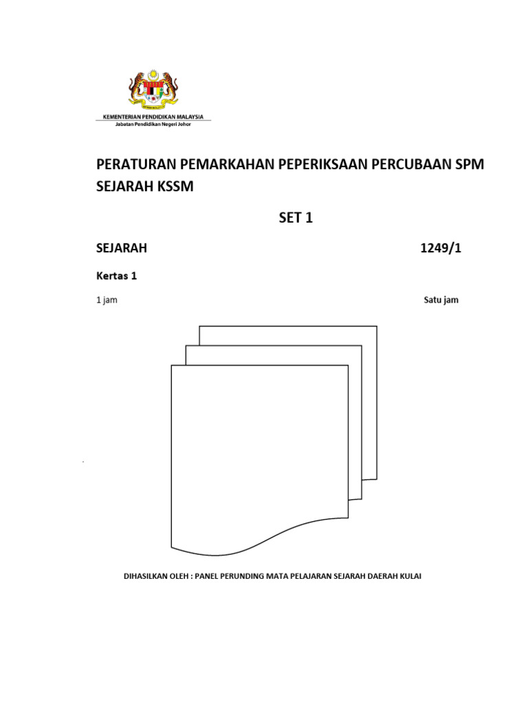 4.2024 Trial Sej Skema k2 Kulai | PDF