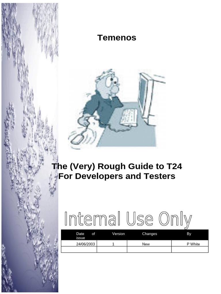Rough_Guide_to_T24 | PDF | Database Transaction | Databases