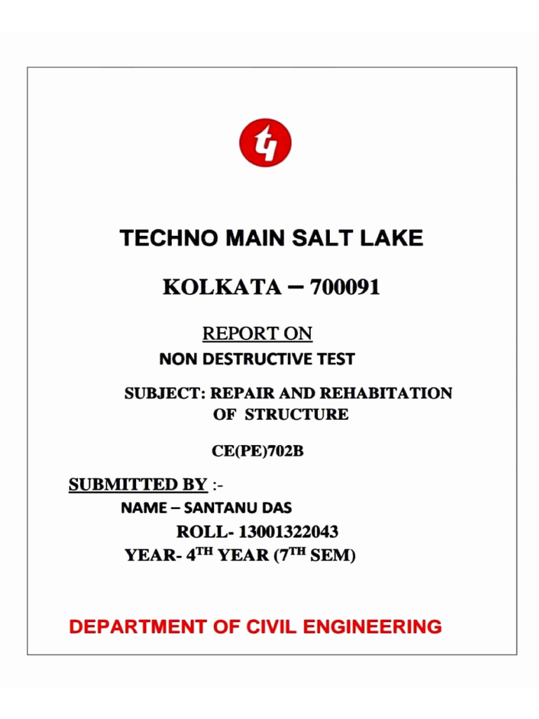 Assignment On NDT | PDF