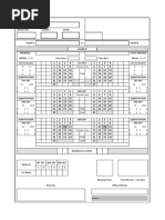Pickleball Score Sheet Printable | PDF