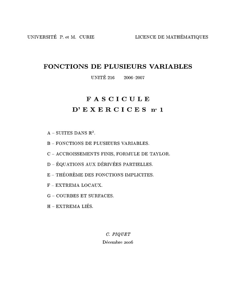 Exer 1 Maths | PDF