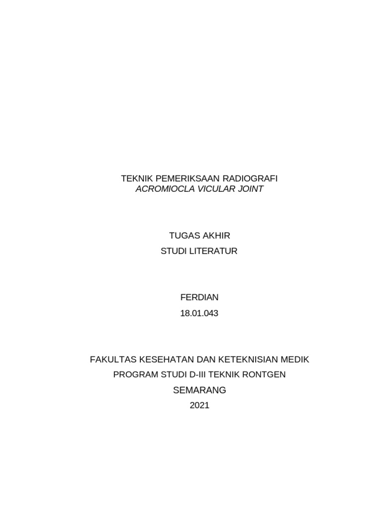 Shoulder Materi | PDF