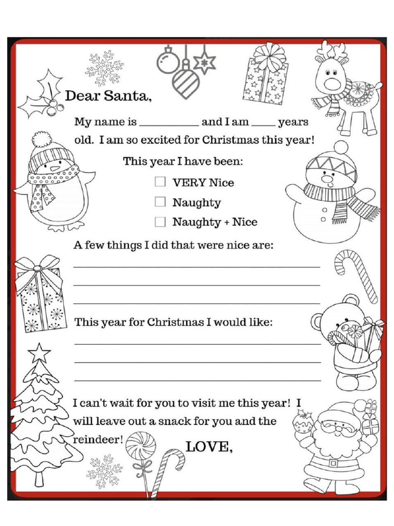 Dear Santa | PDF