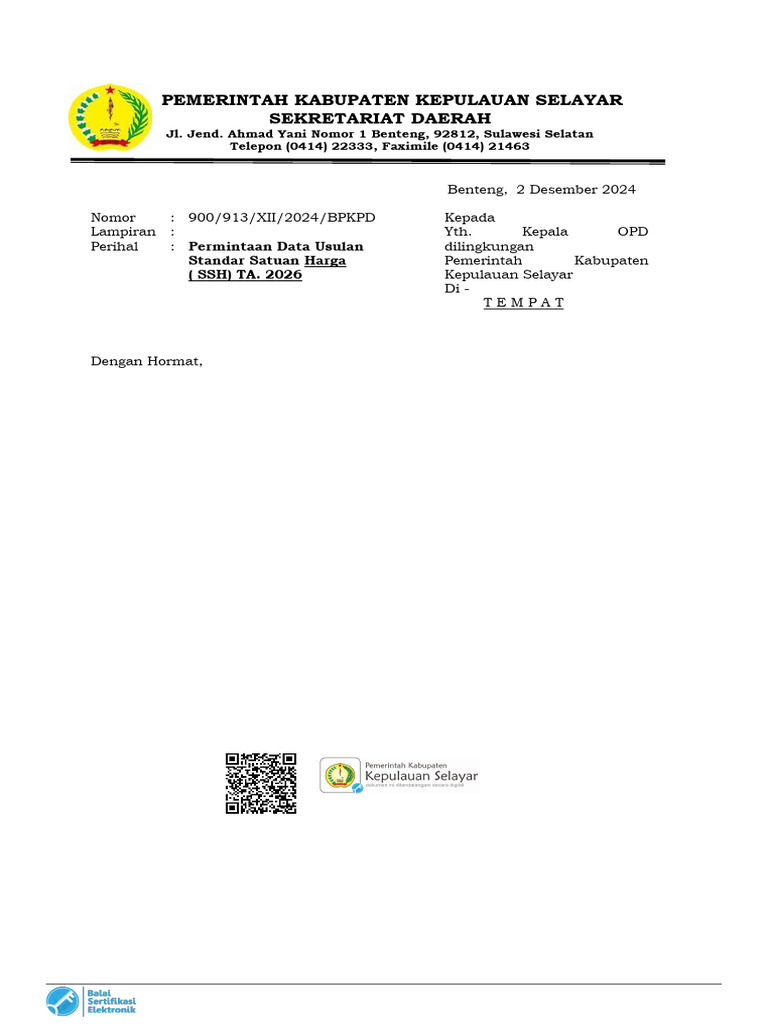 Format Kertas Kerja | PDF