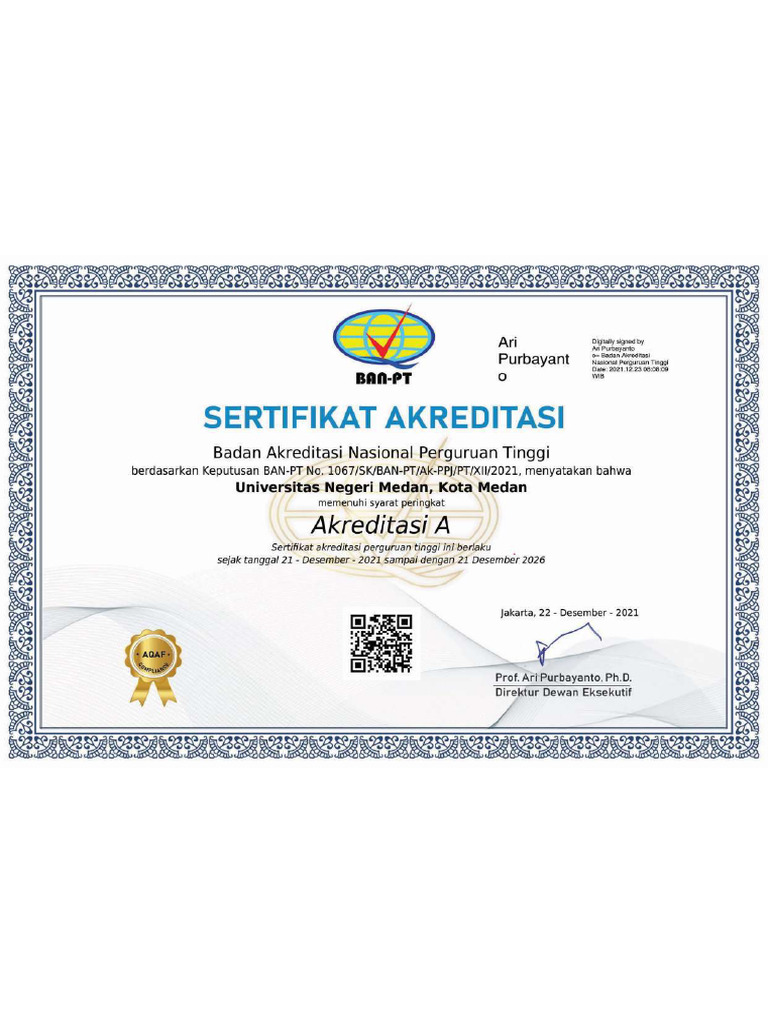 Akreditas Kampus Dan Program Studi - Compressed | PDF