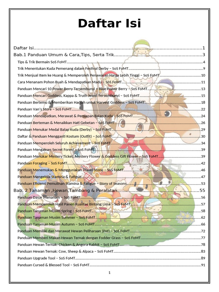 Buku SOS FOMT - Tanp Cover | PDF