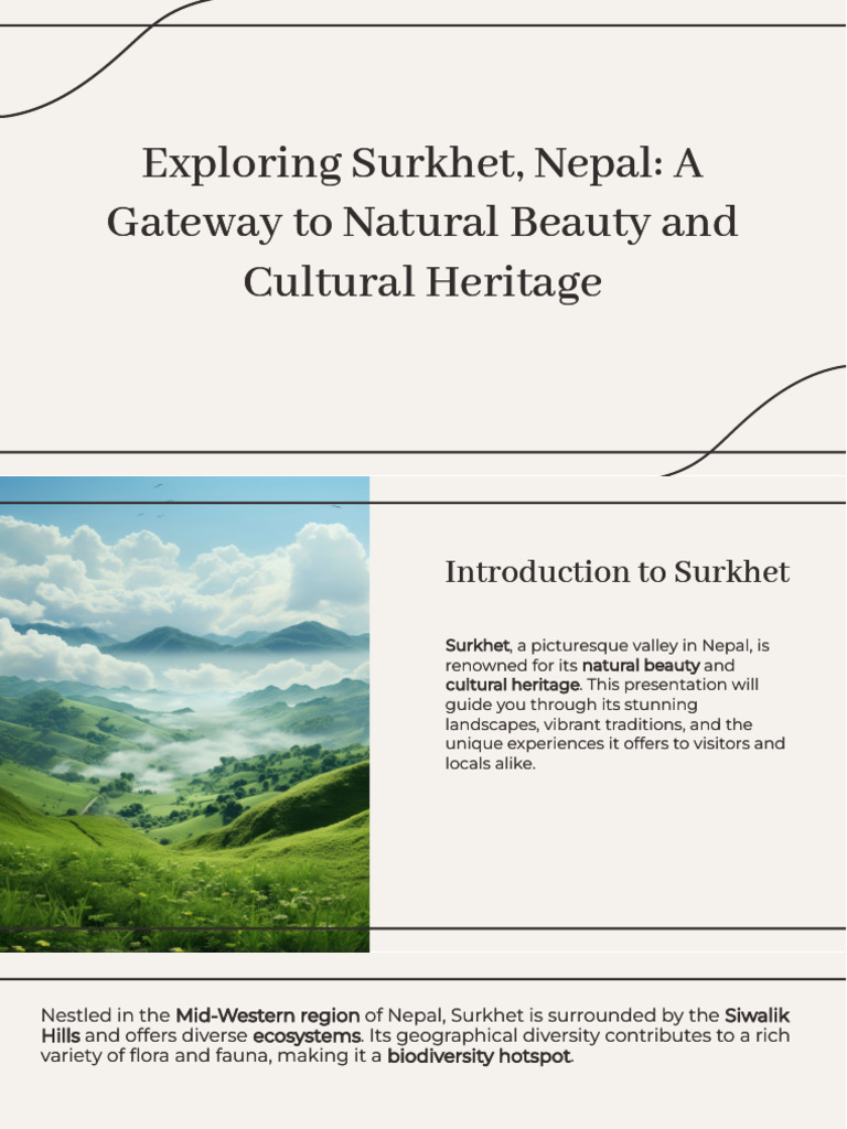 Visit Surkhet | PDF | Nepal | Biodiversity