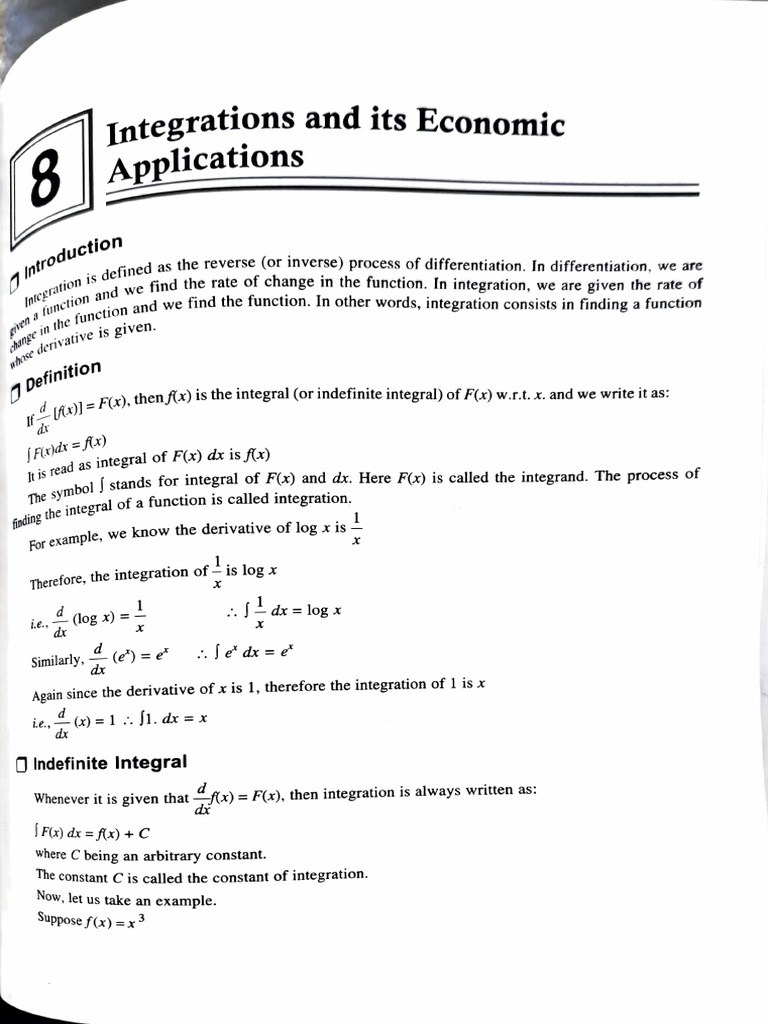 Integration and Application Mme. | PDF