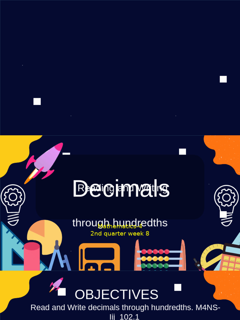 Reading and Writing Decimals Through Hundredths | PDF | Numbers | Decimal