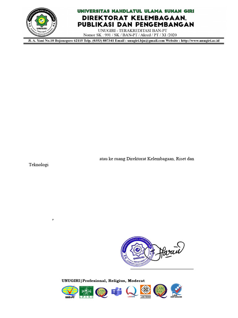 26-SP.3-Surat Edaram Validasi Data MABA | PDF