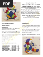 Smurfy The Squirrel | PDF | Crochet | Embroidery