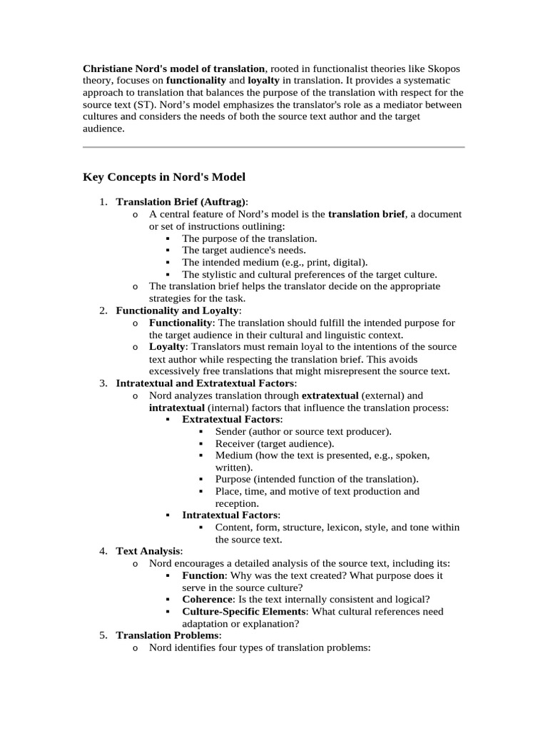 Christiane Nord | PDF | Translations | Communication