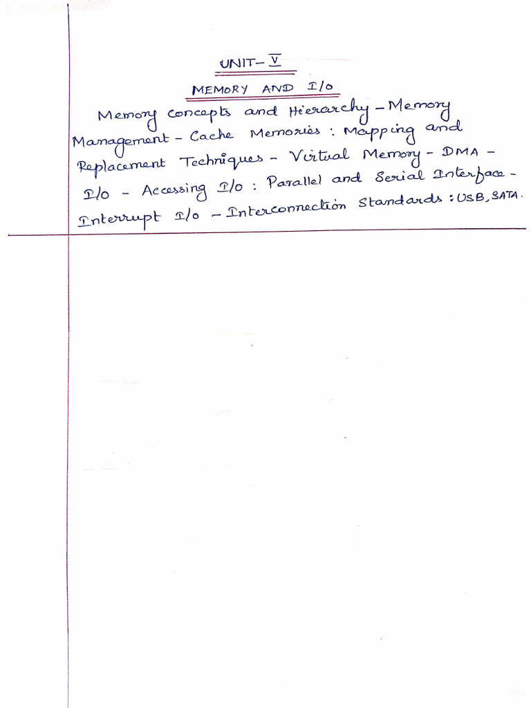 Cs3351 - Dp _ Co Unit 5 Reg2021 | PDF | Usb | Input/Output