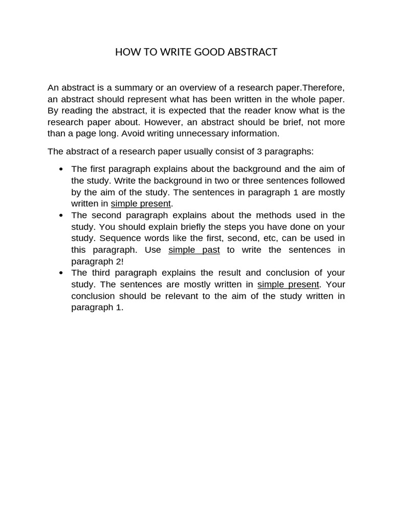 How To Write Good Abstract | PDF | Piston | Friction