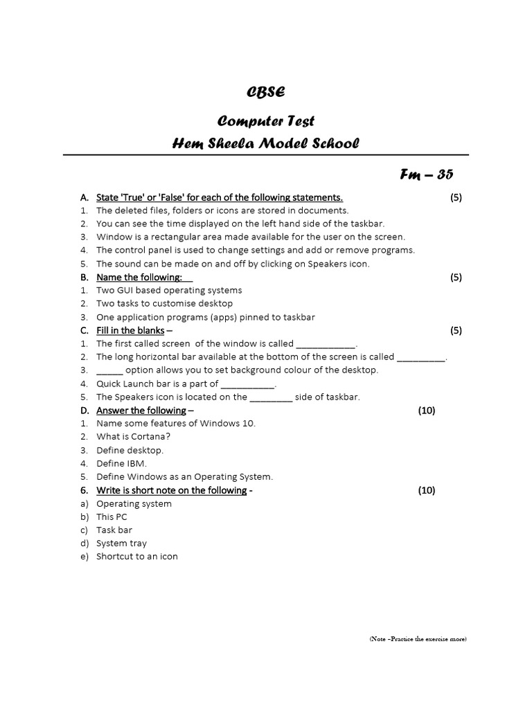 CBSE | PDF