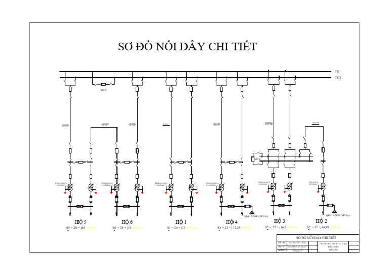 Sơ Đồ Nối Dây Chi Tiết A4 | PDF