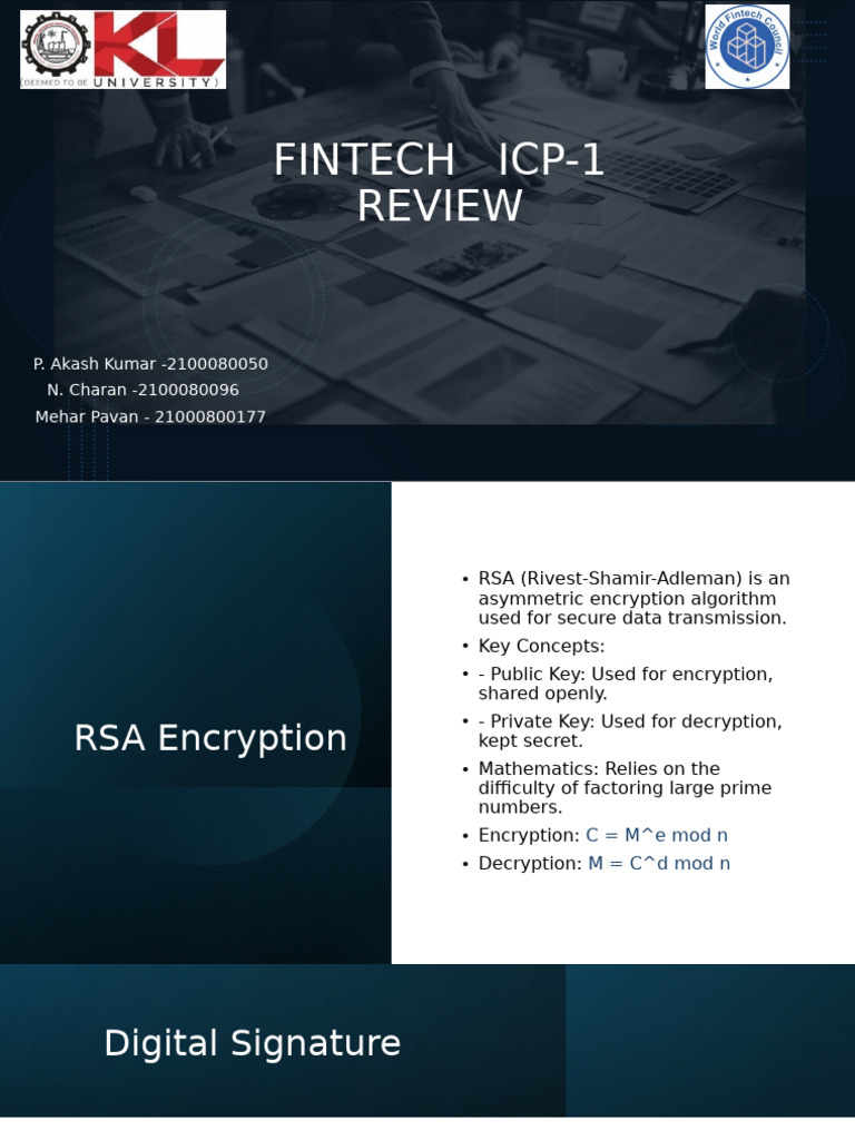 RSA Encryption & Digital Signatures | PDF | Public Key Cryptography ...