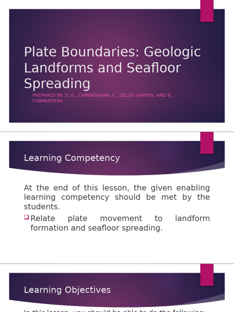 Plate Tectonics for Students | PDF | Plate Tectonics | Seabed