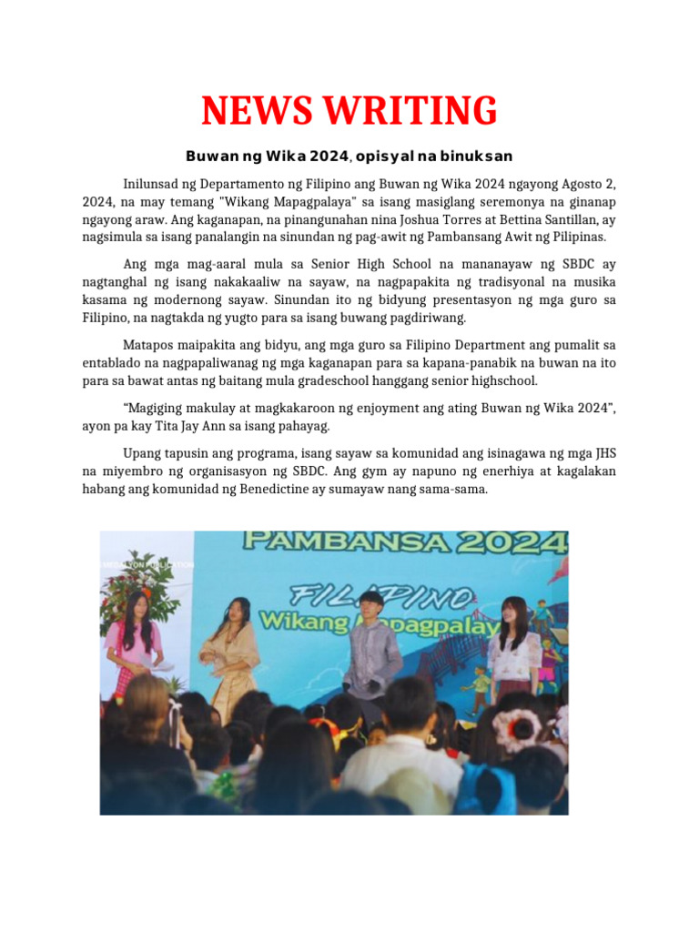 News Writing | PDF