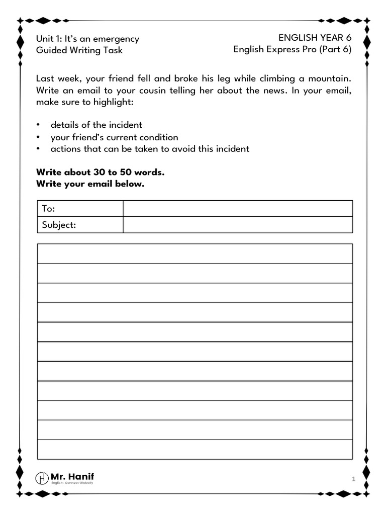 Part 6 Uasa English Express Pro Year 6 | PDF