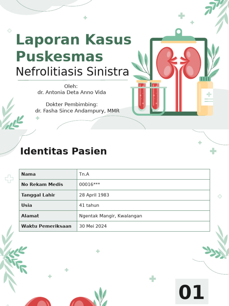 Nefrolitiasis Kasus | PDF