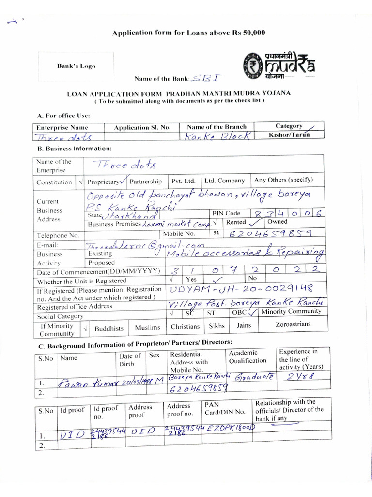 Mudra Application | PDF