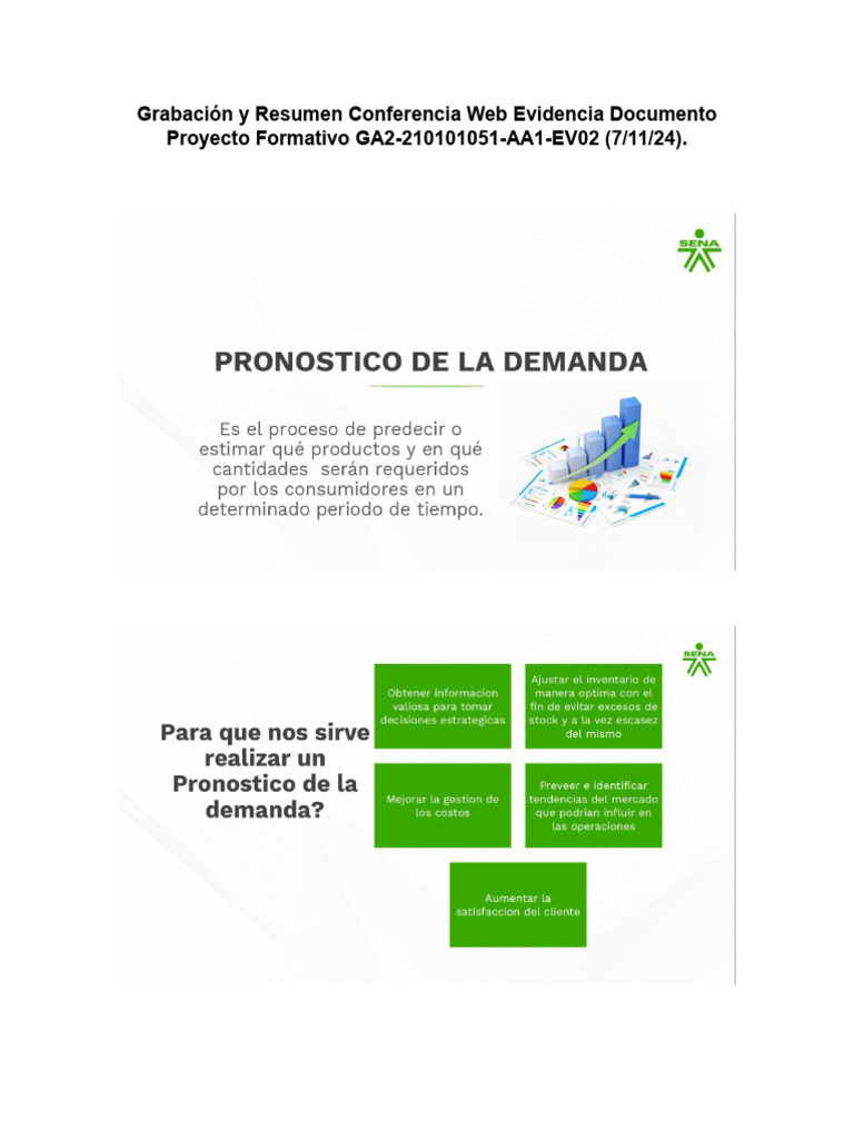 Guia Documento Proyecto Formativo | PDF