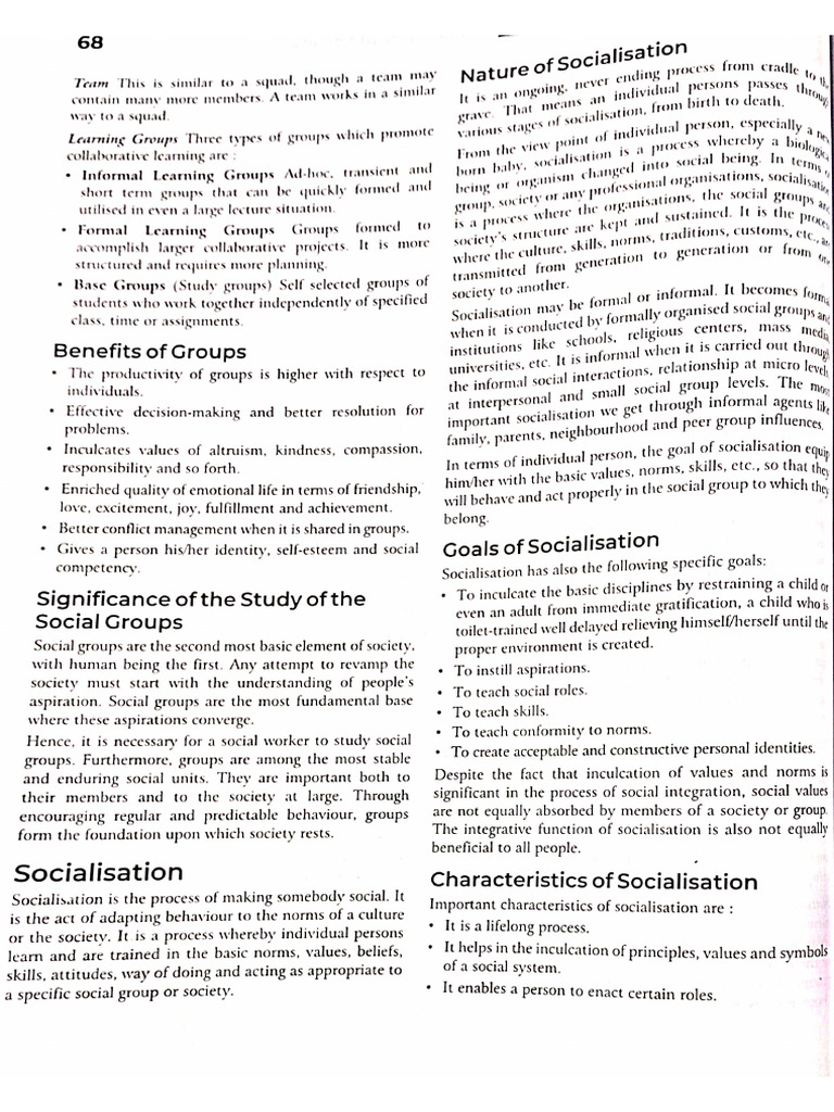 Sociological Concepts | PDF