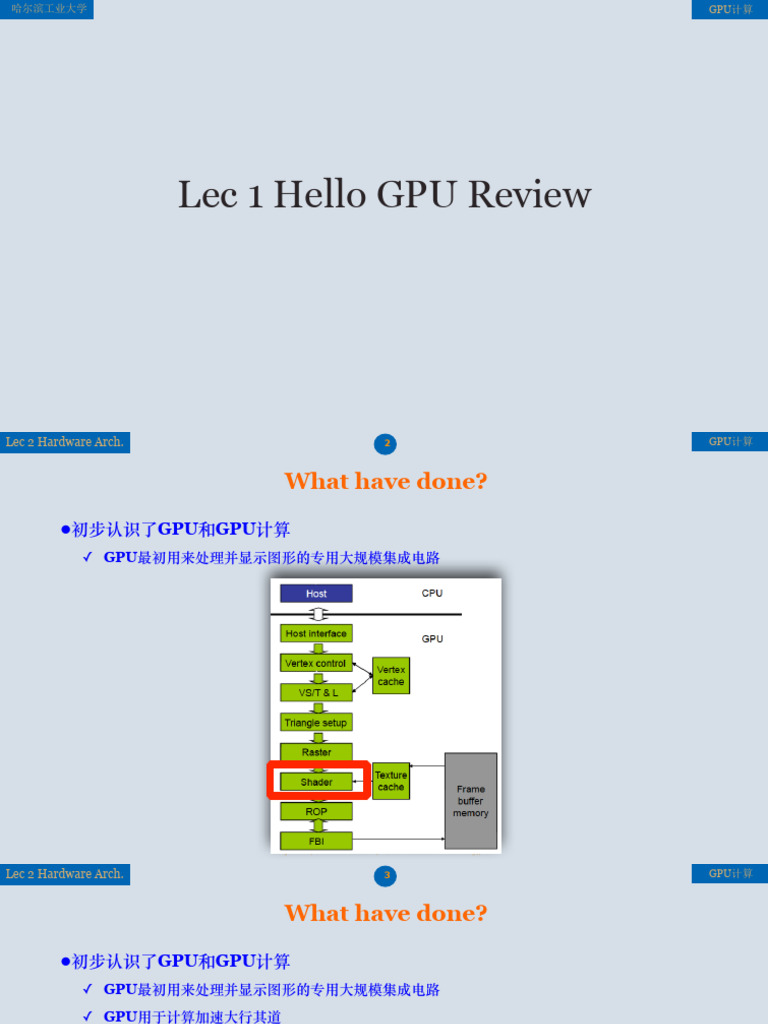 GC2 HW Architecture-2021Fall | PDF | Computer Hardware | Computer Architecture