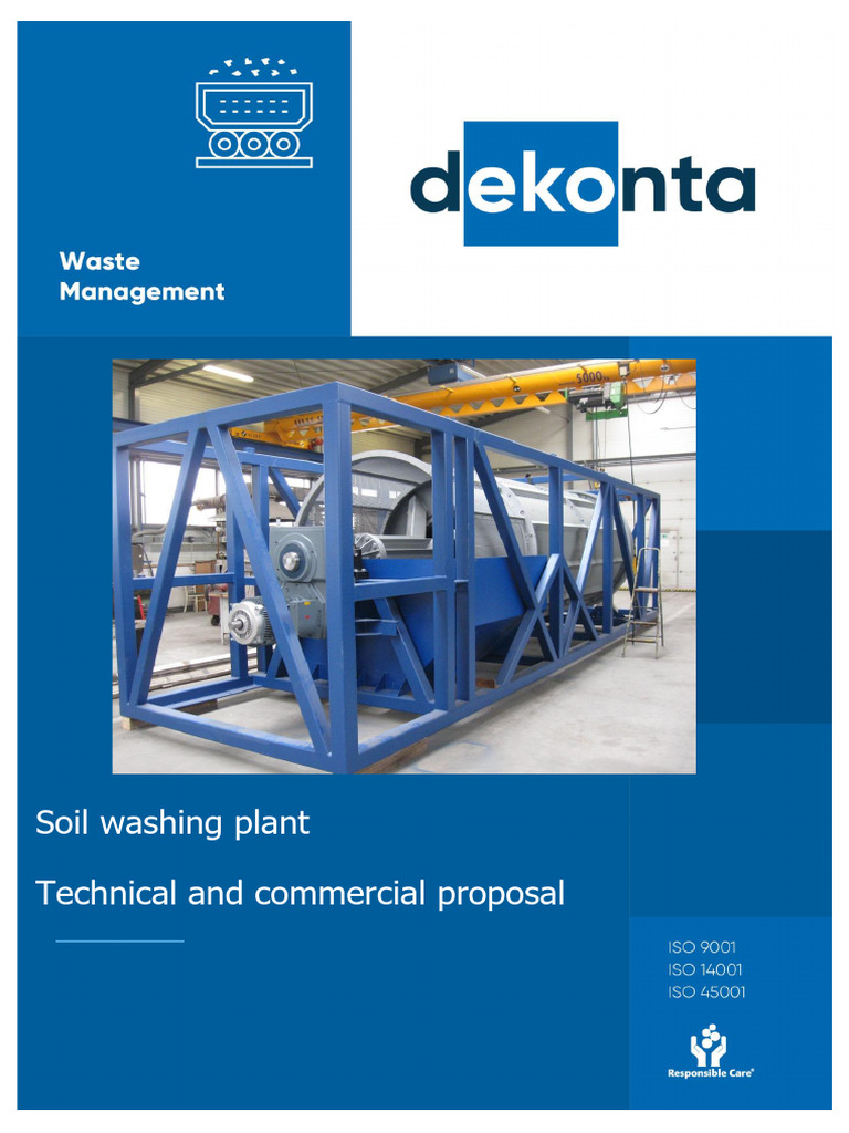 Soil Washing Plant - Almandaryah | PDF | Soil | Sewage Treatment