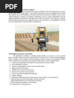 Total Station Surveying Procedures | PDF | Surveying | Angle