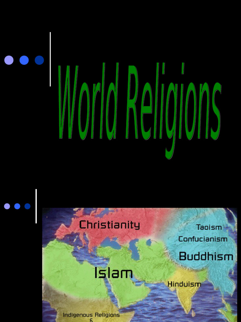 Overview of Major World Religions | PDF | Jesus | Monotheism