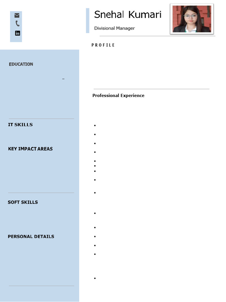 Snehal Kumari - KIIT - Resume | PDF | Business | Business Economics