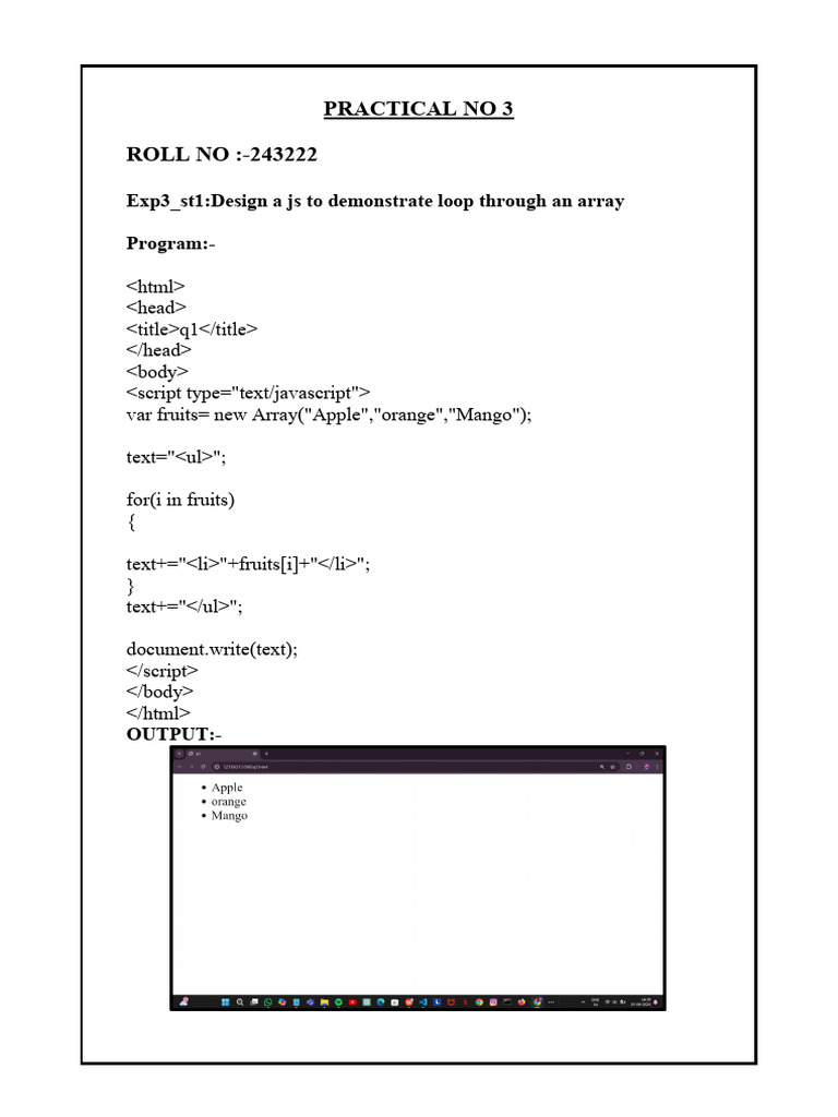 PRACTICAL NO 3_HARSHAL_css | PDF